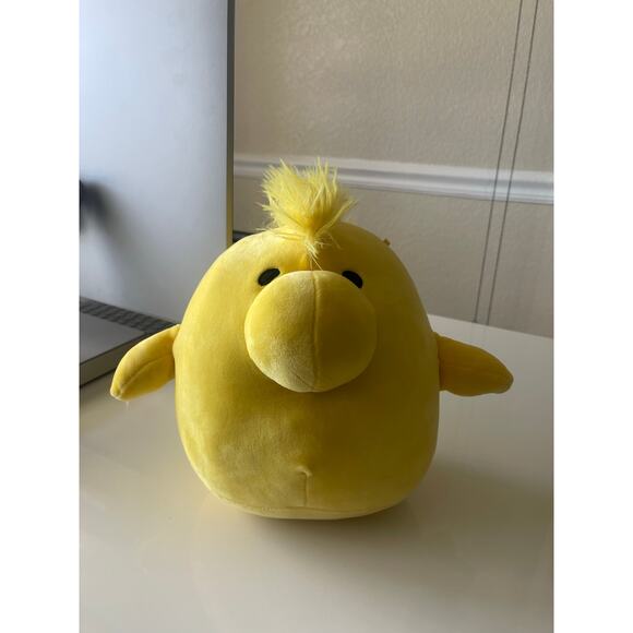 Toys | Squishmallows Peanuts Woodstock 1 Charlie Brown Yellow Bird ...